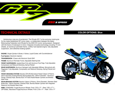GP-7 250 4-SPEED – Ohvale USA