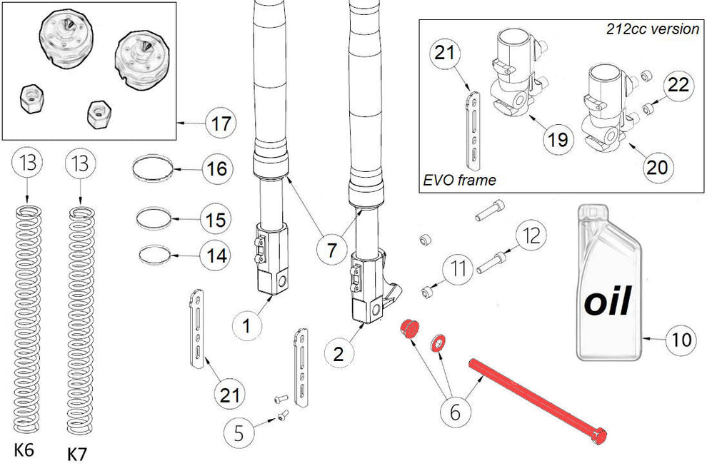 Front wheel pivot – Ohvale USA