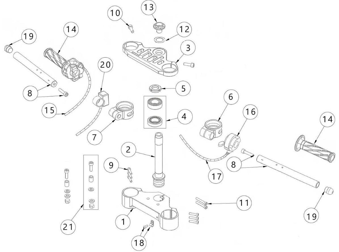 Screw TCEI M8x25 – Ohvale USA